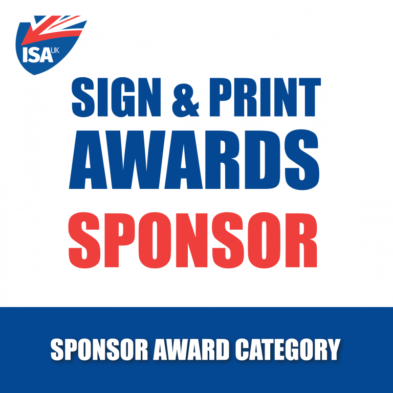 Sponsor the British sign awards – ISA-UK